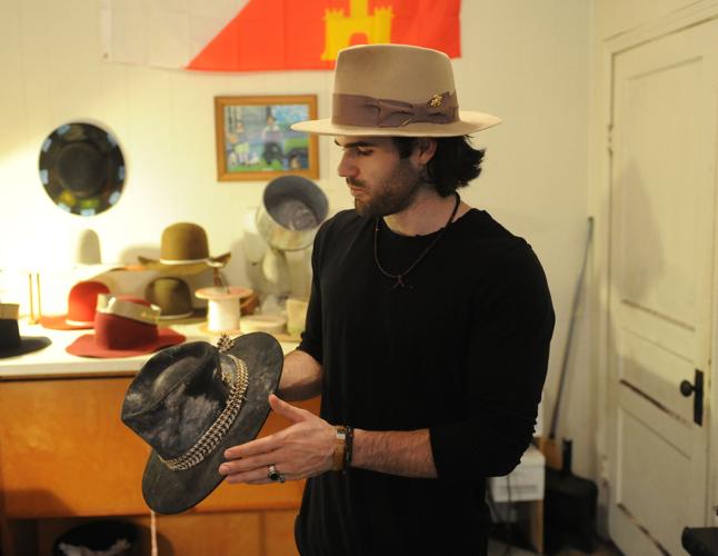 Colby Hebert's acting bug leads to bustling New Iberia custom hat ...