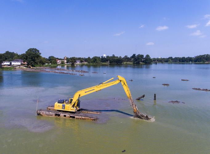 LSU University Lakes dredging project gets underway | Entertainment ...