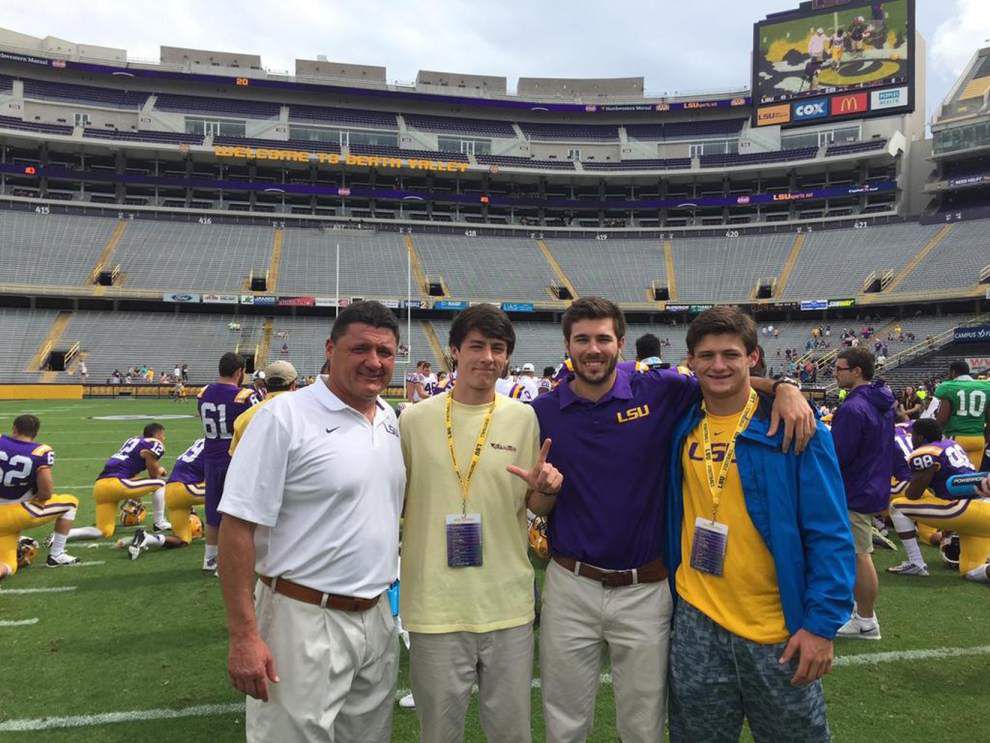 There's something special about LSU defensive line coach Ed Orgeron ...