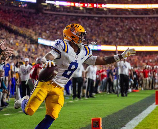 LSU freshman Ju'Juan makes smooth switch to running back | LSU ...