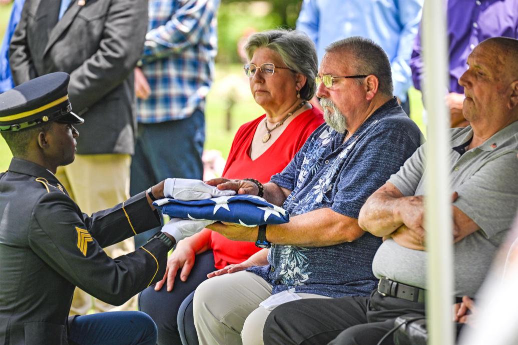 Photos: World War 2 veteran Gail Woodrow Richardson is laid to rest ...