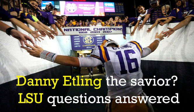 Is Danny Etling the savior? Your LSU questions answered | LSU ...