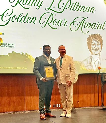 SLU presents alumni award to Northwestern Elementary principal Coates ...