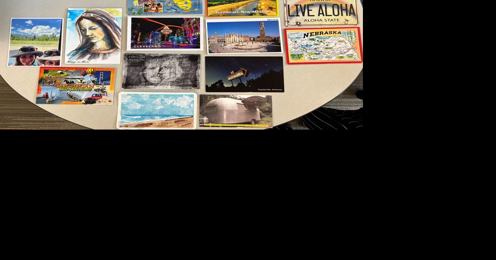 167 postcards, 14 countries, 44 states: Postcard Project ...