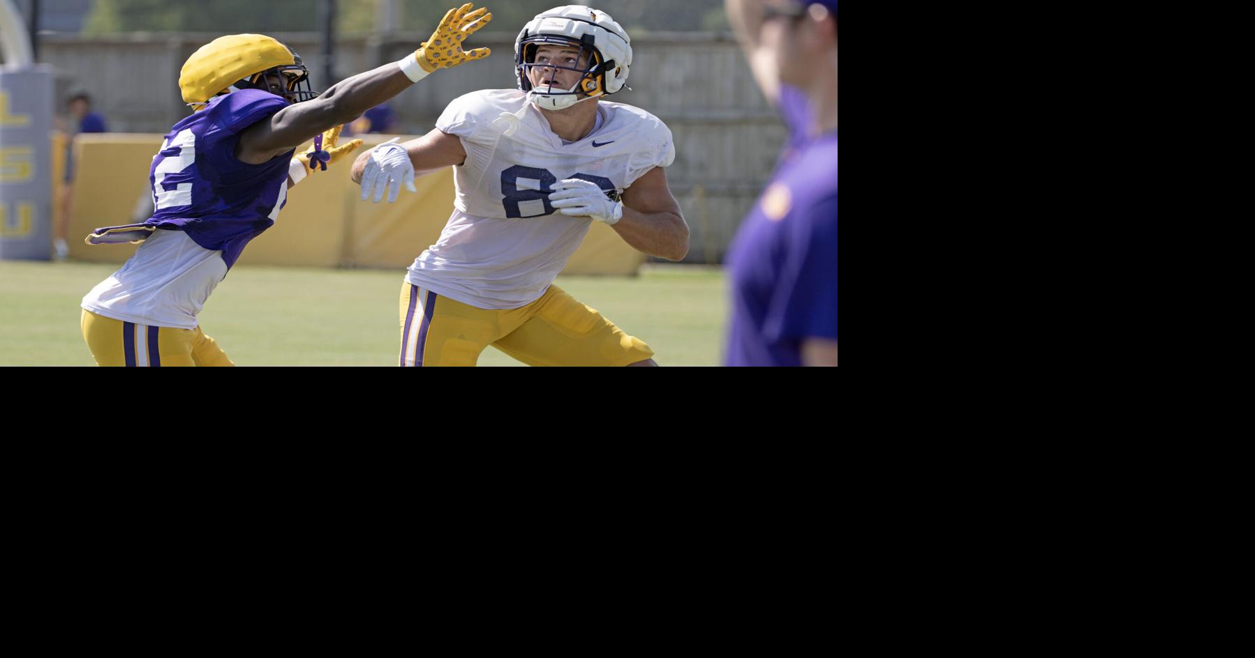 Photos: LSU practices in full pads Wednesday morning | Photos ...