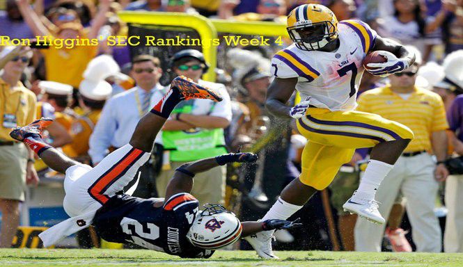 Ron Higgins' SEC Rankings Week 4 | LSU | theadvocate.com