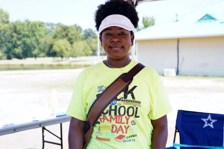 Fun in the park. Families gather to celebrate new school year ...