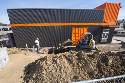 See how work is progressing on the new Smalls Sliders location ...
