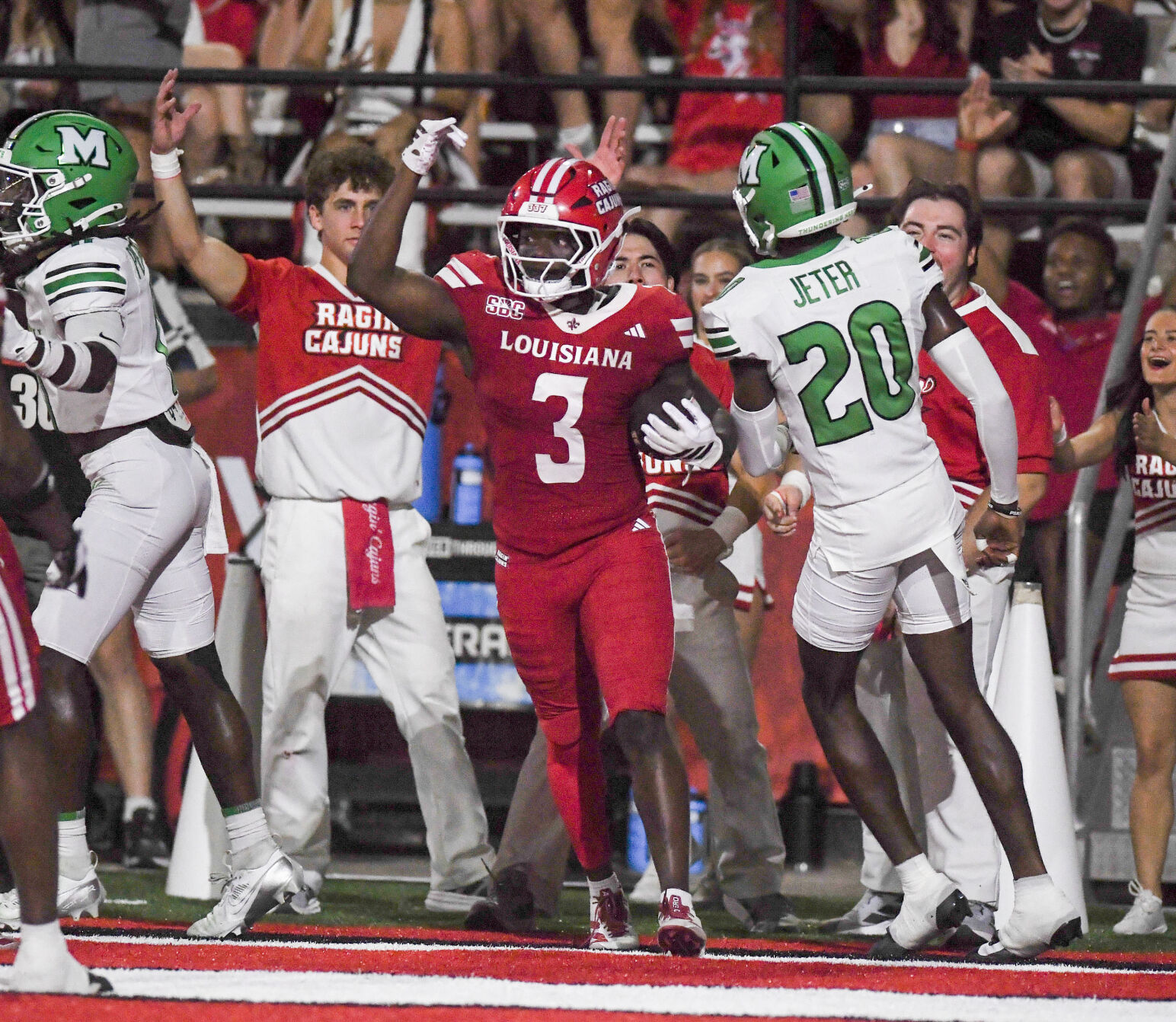 Lunch Winfield comes off bench to lead UL to double OT win | UL Ragin ...