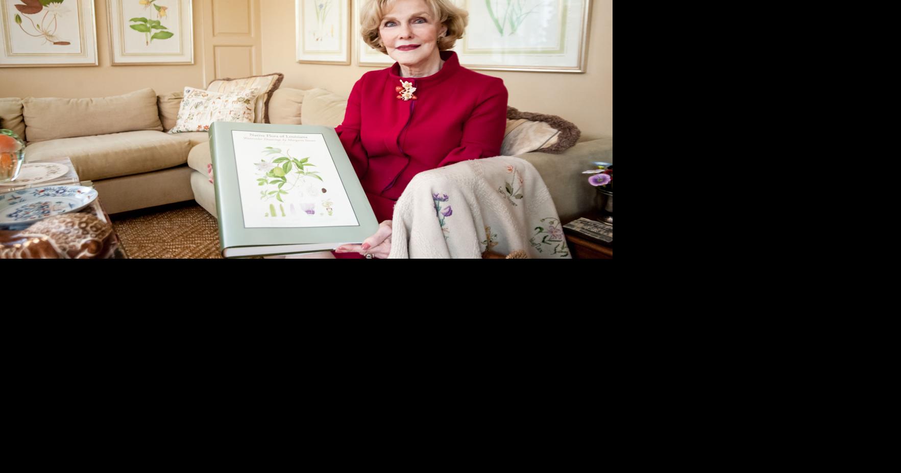 Native Louisiana plants gathered in a book of watercolors by botanical ...
