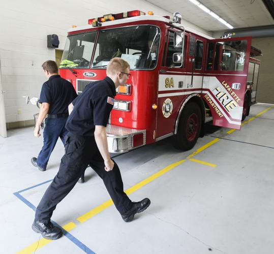 Fire explorer program gives Lafayette teens a taste of the field and a ...