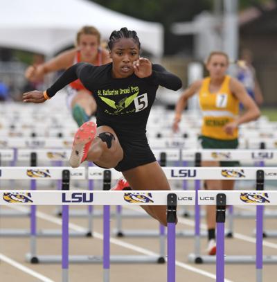 In a class of her own: Future LSU hurdler Alia Armstrong breaks two ...