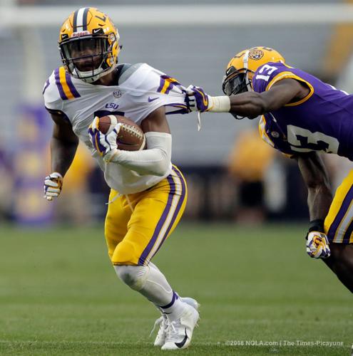 Justin McMillan has best spring game, but LSU quarterback competition ...