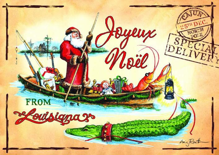 Routh family puts its own Cajun spin on the holiday cards ...