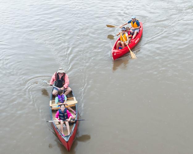 Parade of canoes and kayaks shows off Vermilion River and its unique ...