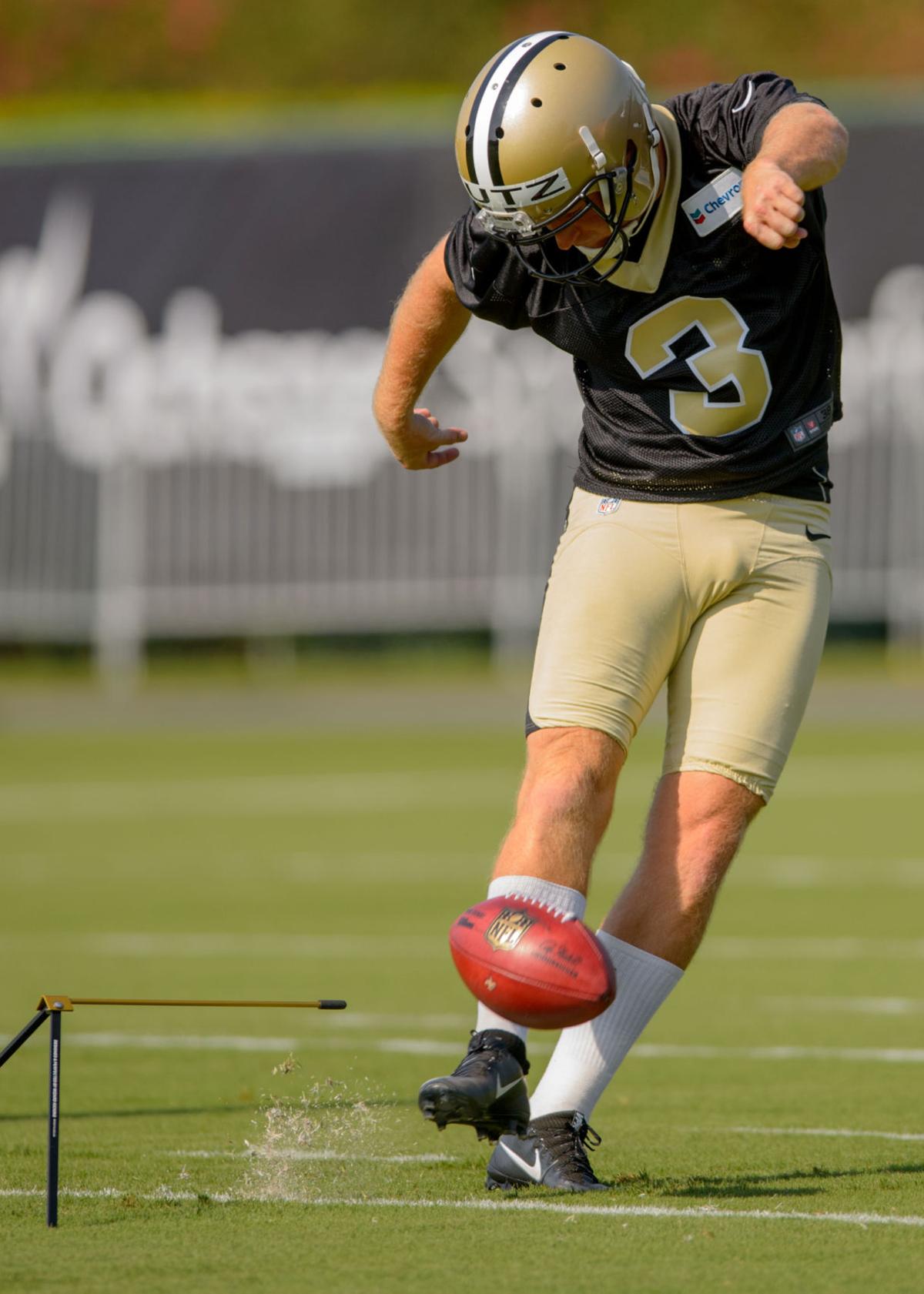 Wil Lutz confident heading into second season entrenched as Saints ...