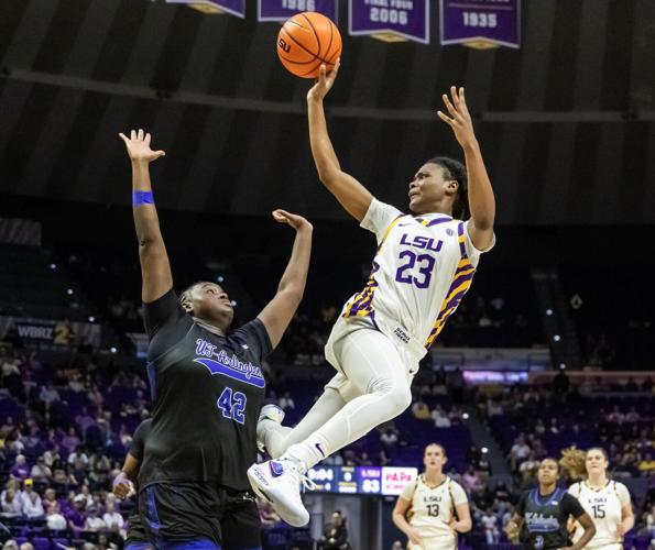 LSU women score 100 points again to beat Texas-Arlington | LSU ...