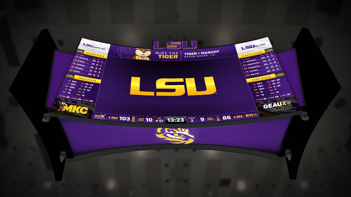 LSU's new, $3M videoboard at PMAC will be largest in college basketball ...