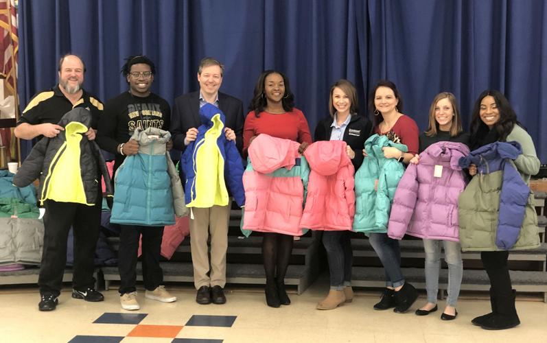 Lasalle Elementary School students receive coats through Pat's Coats ...