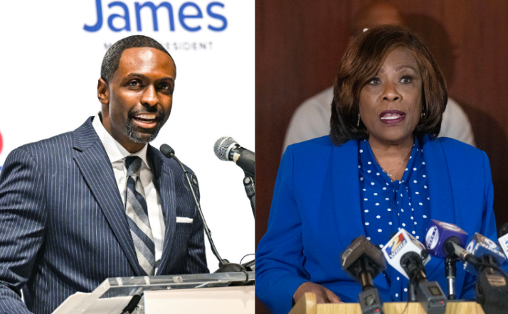 Broome, James kick off Baton Rouge mayor's race at City Hall | News | theadvocate.com