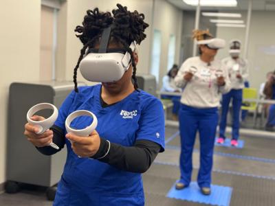 RPCC nursing students utilize virtual reality for clinical prep ...