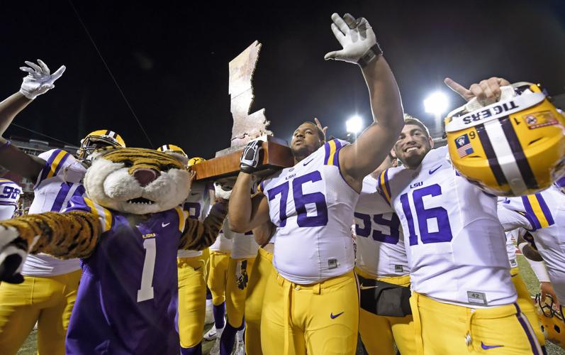 Bringing back the boot: LSU's celebrations with the Golden Boot over ...