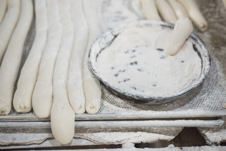 Photos: The first ingredient; making New Orleans po-boy bread at John ...