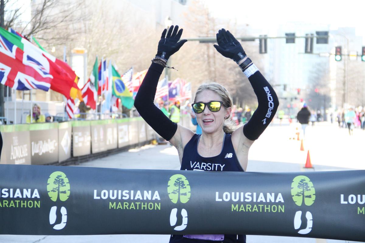 In her first marathon, Baton Rouge runner Andrea Linck wins 2018 ...