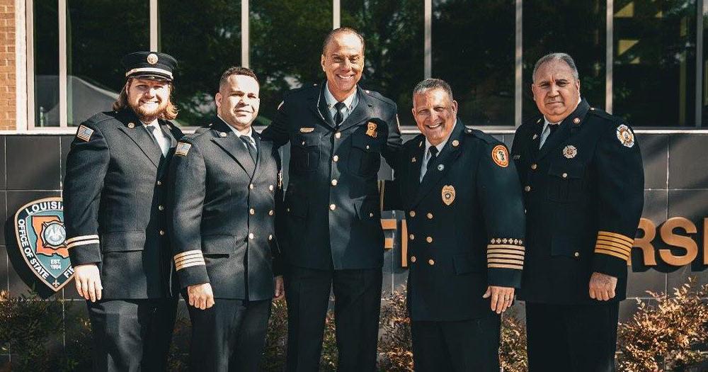 Ascension Parish fire departments participate in Fallen Firefighters ...