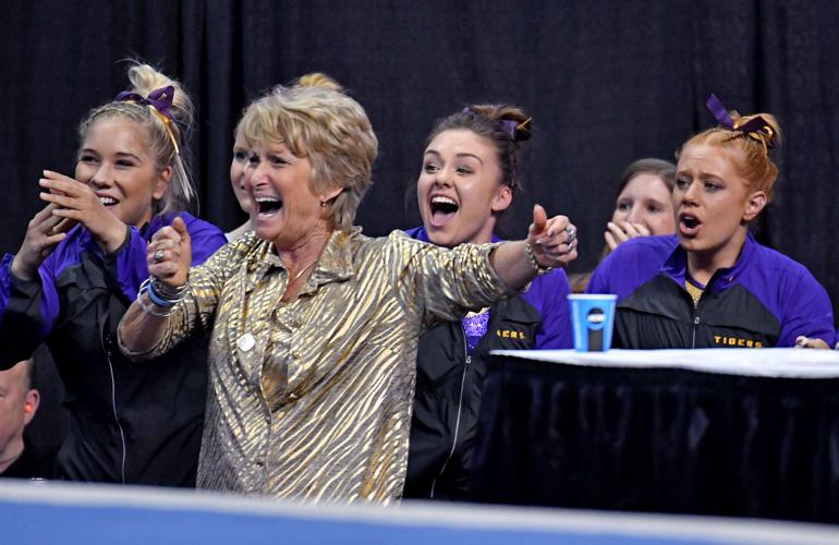 Record-setting, dominant LSU gymnastics team rolls back to Super Six ...
