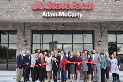 Adam McCarty State Farm holds ribbon-cutting ceremony for new location ...