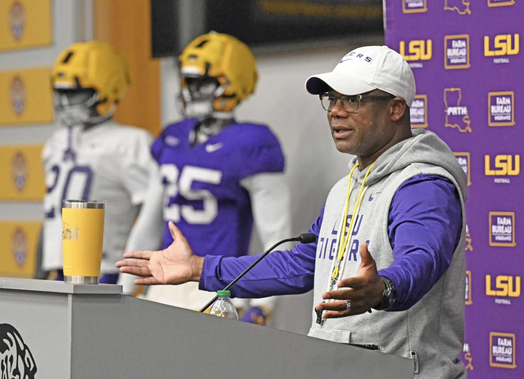 Frank Wilson on LSU interim coach, post Brian Kelly firing | LSU ...