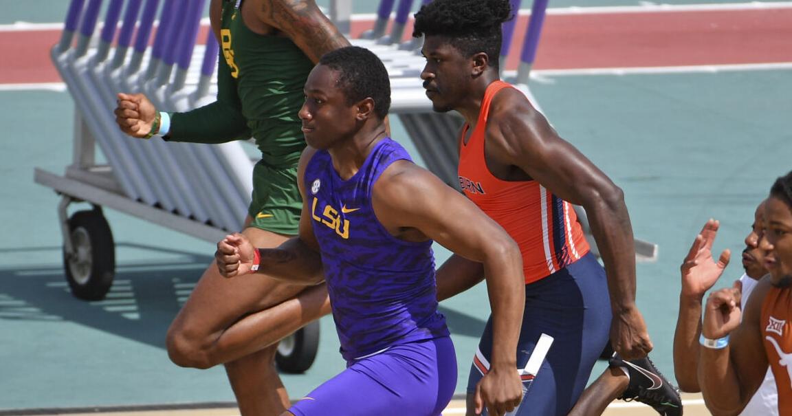 Da'Marcus Fleming, LSU seeking redemption in SEC 4x100 relay | LSU ...
