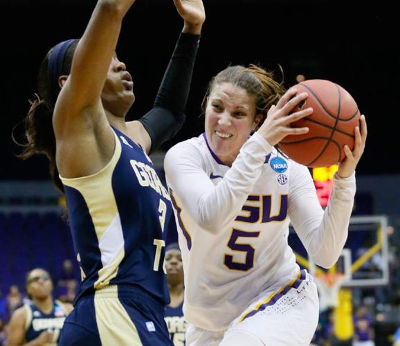 Danielle Ballard powers LSU women past Georgia Tech in NCAA opener ...