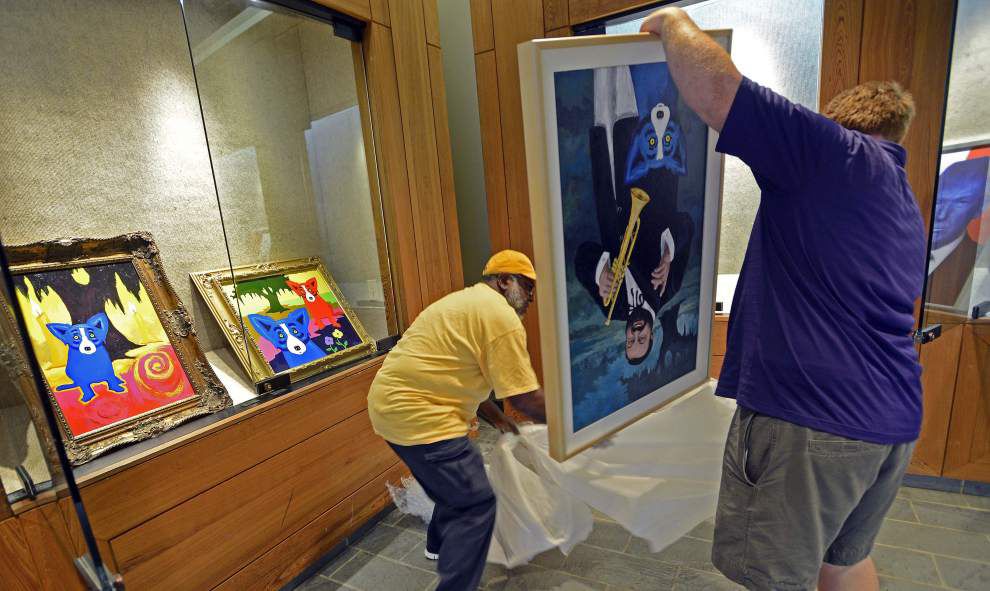 Most recent George Rodrigue work on display at state archives ...