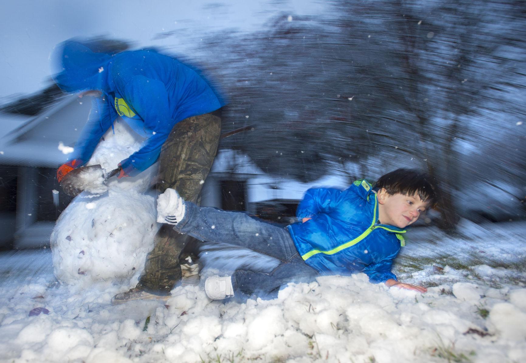 Photos: Snow fell in Baton Rouge five years ago. Take a look back at ...