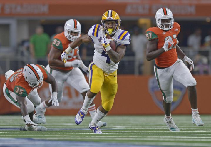 LSU RB Nick Brossette busts loose vs. Miami for career day he'll never ...