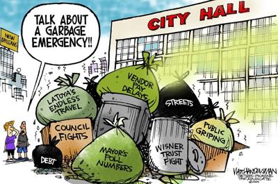 New Orleans garbage emergency cartoon | Walt Handelsman | theadvocate.com