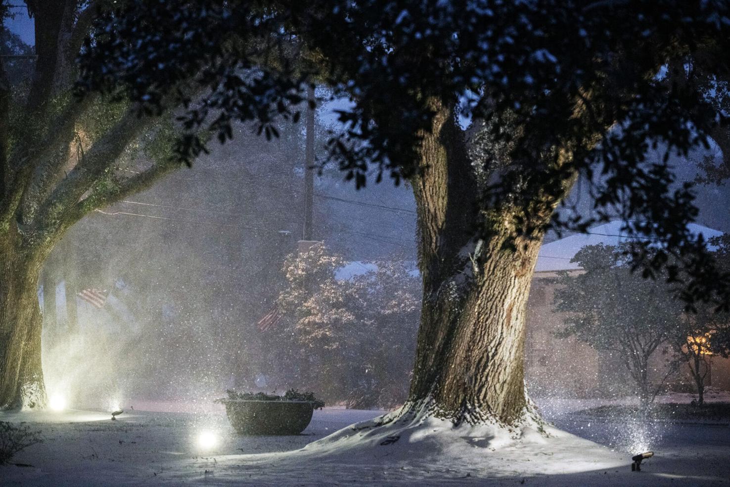 See photos of snow in parts of Acadiana, Lafayette, LA. | Weather ...