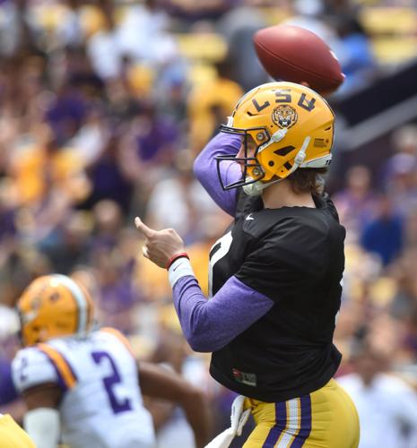Joe Burrow on LSU's offense after spring game: 'We're way ahead of ...
