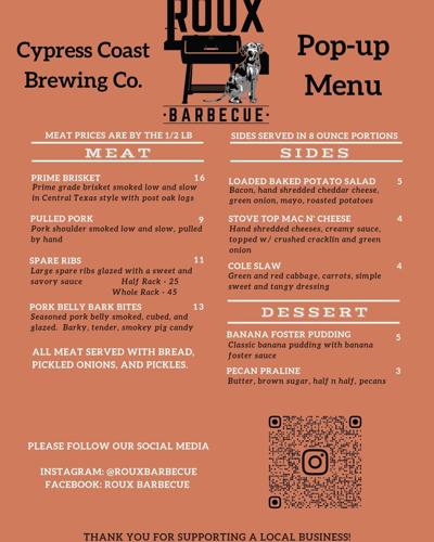 Roux Barbecue to debut at Baton Rouge Cypress Coast Brewing | Food ...