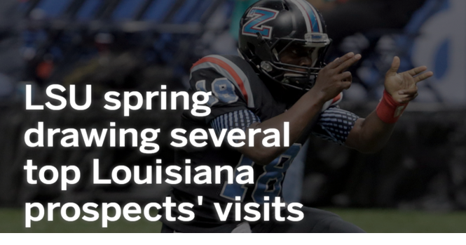 LSU spring practice drawing several top Louisiana recruits | LSU | theadvocate.com