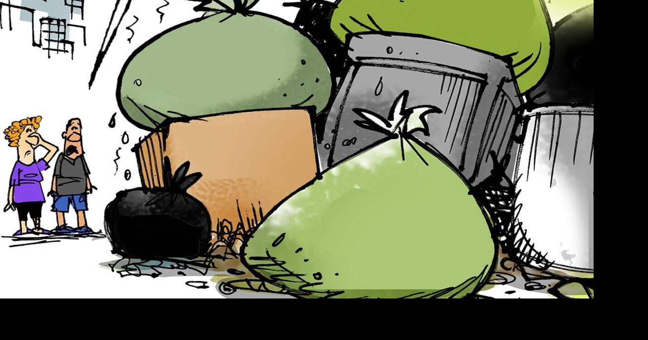 New Orleans garbage emergency cartoon | Walt Handelsman | theadvocate.com