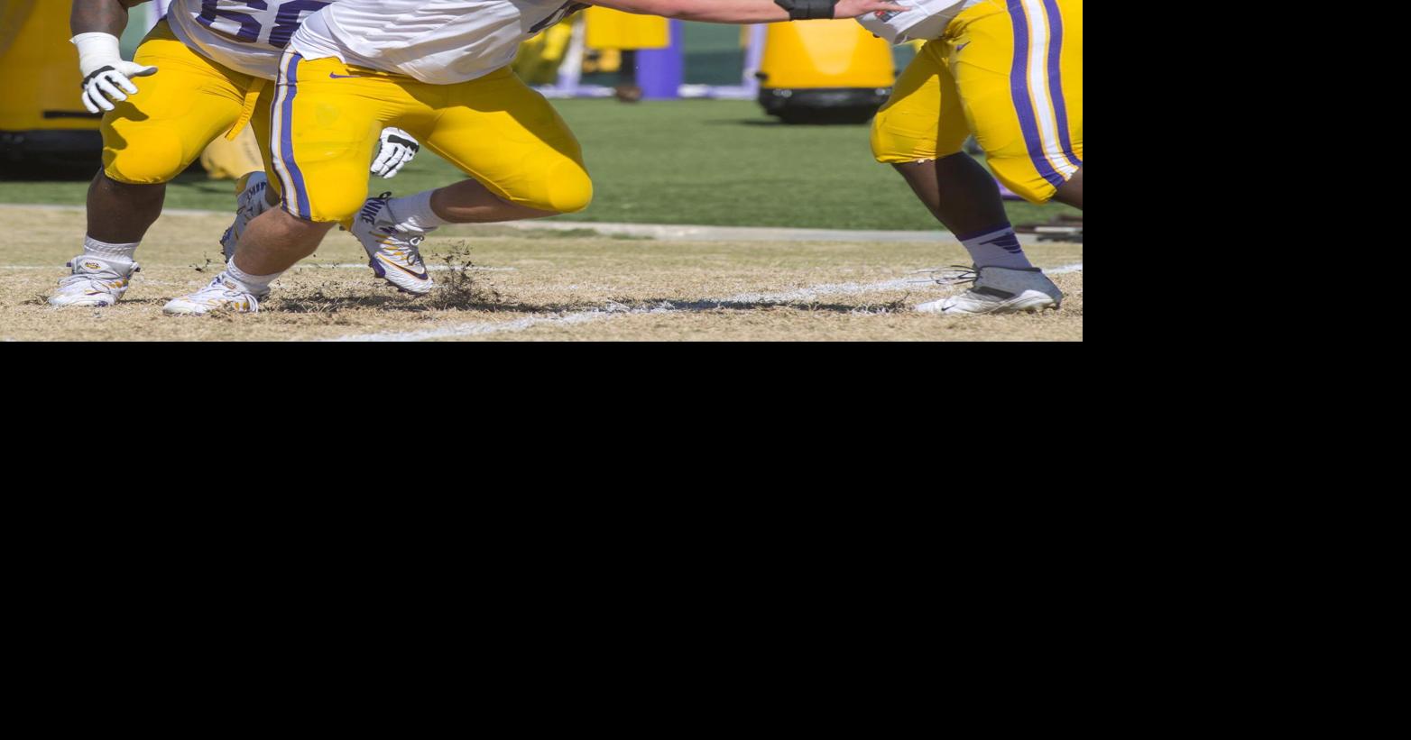 Ed Orgeron: LSU's o-line bounced back in scrimmage; Kelvin Joseph ...