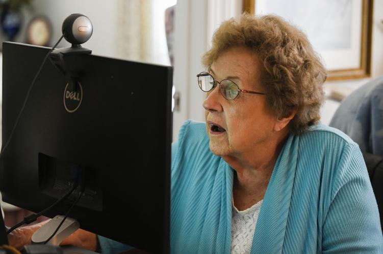 At 97, June DeVall isn't just surviving the pandemic. She's thriving ...