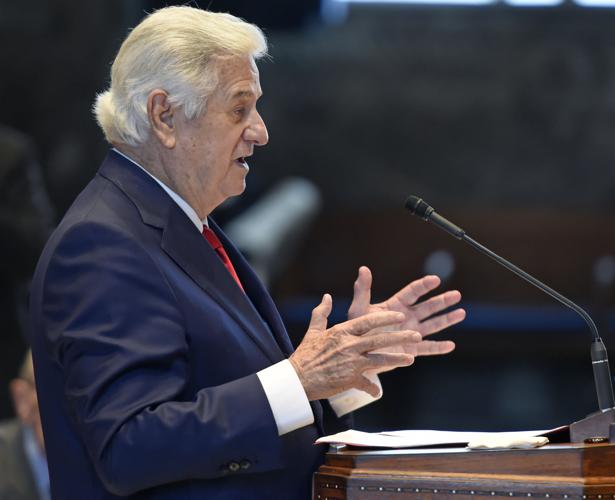 In farewell Sen. John Alario asks legislators to work together -- but ...