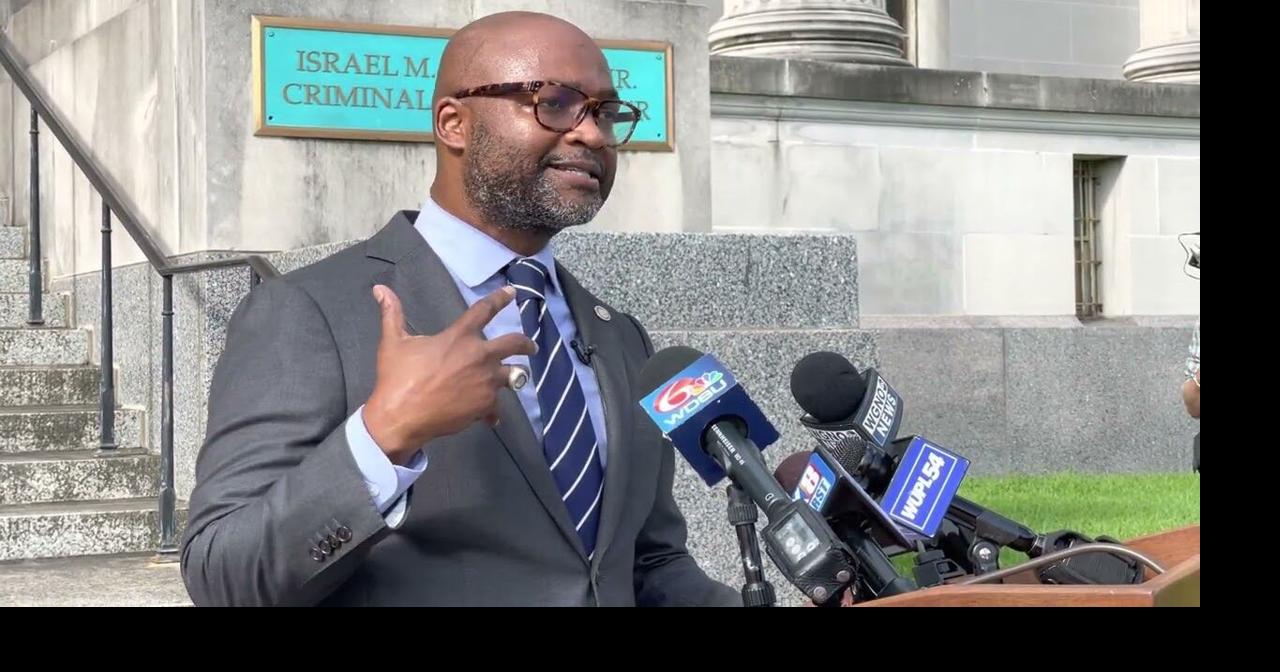 Jason Williams, New Orleans district attorney, speaks publicly for 1st ...