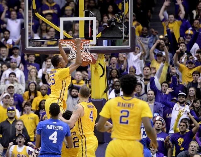 No contest: Tim Quarterman powers LSU to a convincing 85-67 victory ...