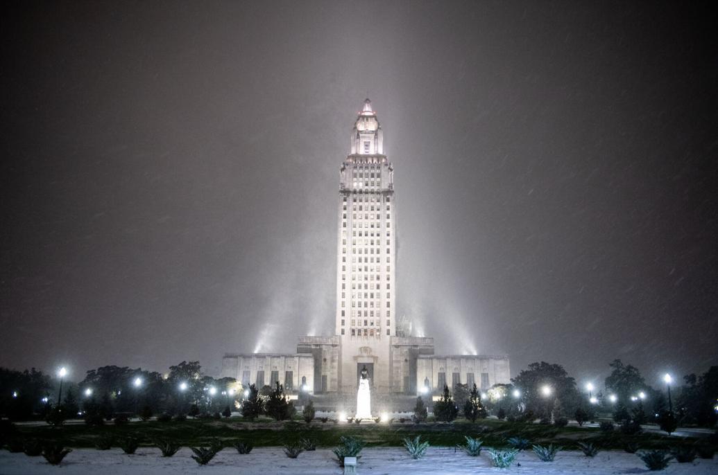 Photos: Historic snowfall blankets Baton Rouge | Photos | theadvocate.com
