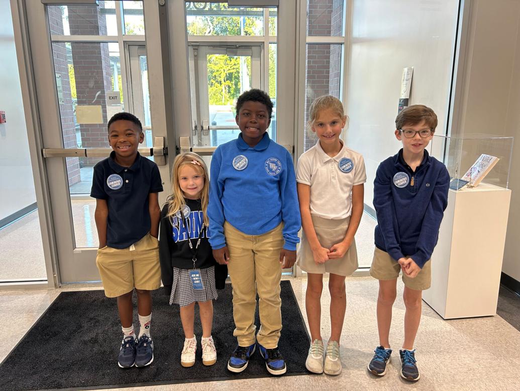 Bains Elementary Luminous Leaders greet visiting educators | St ...